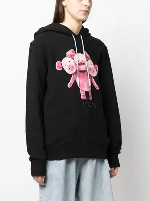 DRHOPE Graphic-print Cotton Hoodie