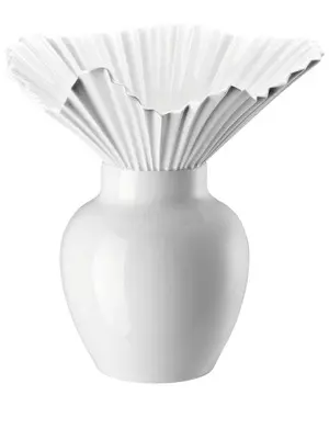 ROSENTHAL Falda Porcelain Vase - White
