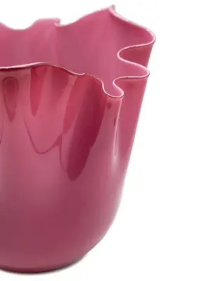 VENINI Asymmetric Glass Vase