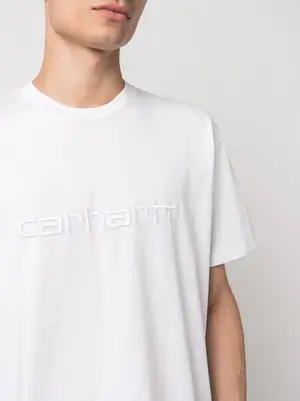 Carhartt Work In Progress Embroidered-logo Cotton T-shirt