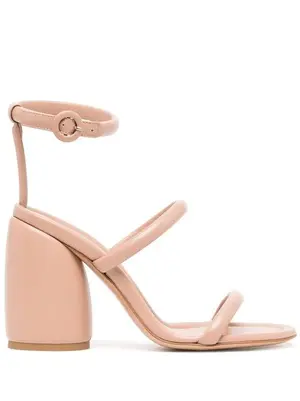 GIANVITO ROSSI 100mm Block-heel Strappy Sandals