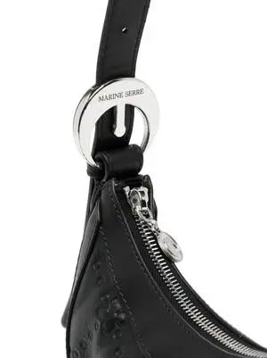 MARINE SERRE Moonogram Eclips Leather Bag