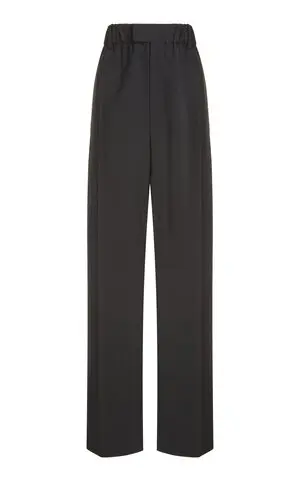Bottega Veneta Tailored Wool Twill Straight-leg Pants