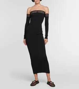 Alaïa Vienne Maxi Dress
