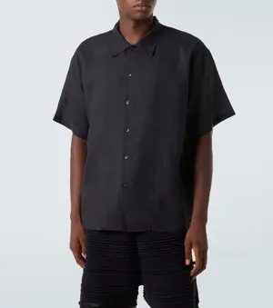 Commas Oversized Linen Shirt