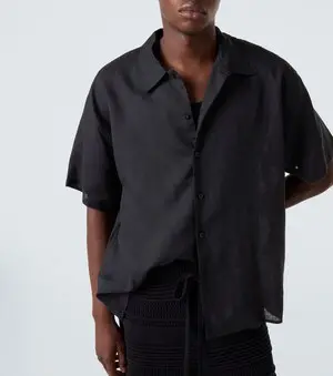 Commas Oversized Linen Shirt