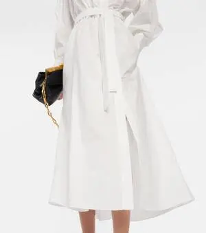 Altuzarra Lyddy Cotton-blend Wrap Dress
