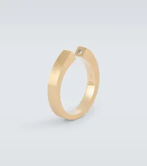 Tom Wood Split 9kt Ring With Diamonds