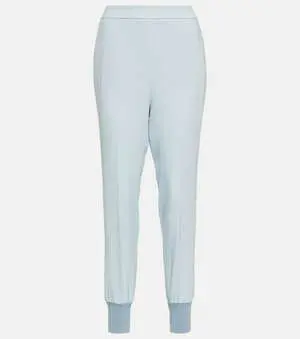 Stella McCartney Julia Crêpe Pants - Blue