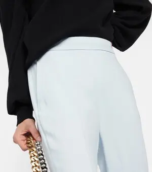 Stella McCartney Julia Crêpe Pants - Blue