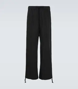 Commas Cotton-blend High-rise Pants