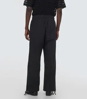 Commas Cotton-blend High-rise Pants