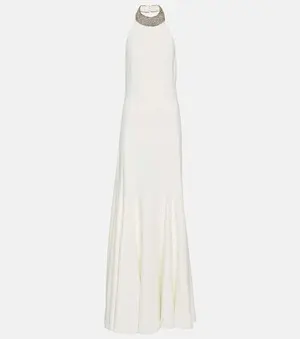 Stella McCartney Bridal Embellished Halterneck Gown