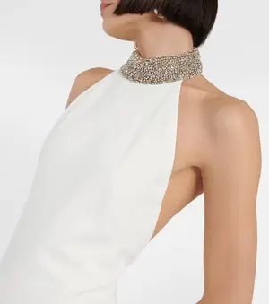 Stella McCartney Bridal Embellished Halterneck Gown