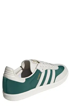 Adidas Samba Og Sneaker - Off White/ Collegiate Green
