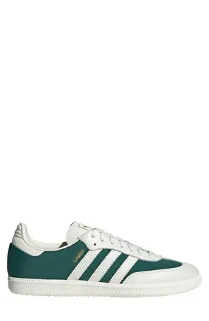 Adidas Samba Og Sneaker - Off White/ Collegiate Green
