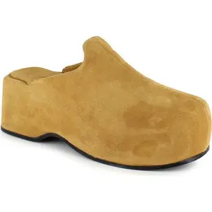 Women's Heeled Closed Toe Mules Clogs