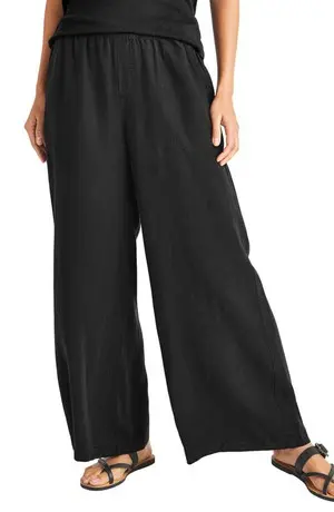 Splendid Angie Palazzo Pants - Black
