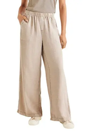Splendid Angie Palazzo Pants - Fawn