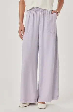 Splendid Angie Palazzo Pants - Lavender