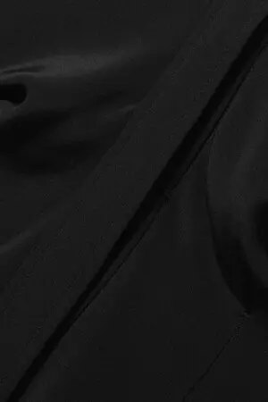 Brandon Maxwell The Vera Silk-crepe Mini Shirt Dress