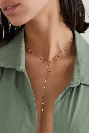 L’ATELIER NAWBAR 18-karat Lariat Necklace