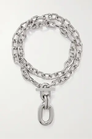 Rabanne Xl Link Necklace - Silver