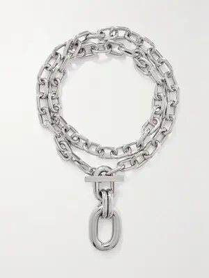 Rabanne RABANNE Xl Link Necklace Silver