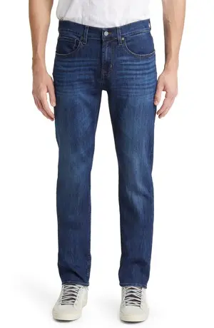 7 For All Mankind Airweft Straight Leg Jeans - Malibu