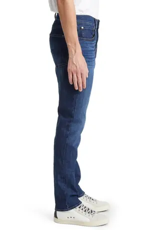 7 For All Mankind Airweft Straight Leg Jeans - Malibu