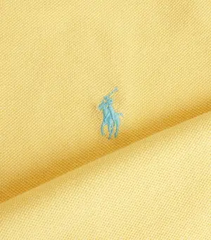 Polo Ralph Lauren Cotton Mesh Polo Pony Polo Shirt - Yellow
