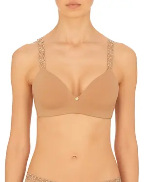 Natori Pure Luxe Wireless Contour Bra - Cafe