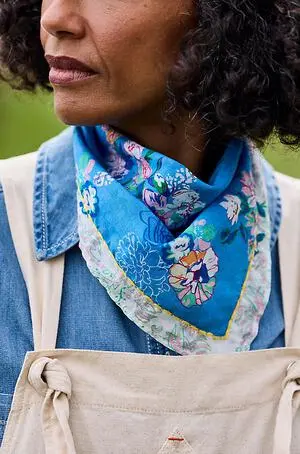 TERRAIN Bloomg Garden Bandana - Blue