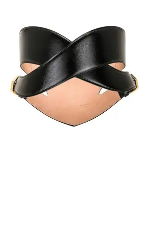 Alaïa ALAÏA Crossed Belt Noir