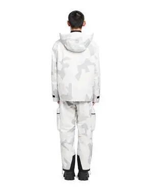 Prada Printed Technical Fabric Snowboard Jacket - Grey