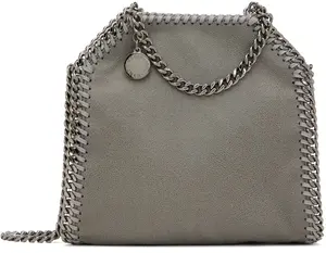 Stella McCartney Stella McCartney Gray Tiny Falabella Bag - 1220 Light Grey