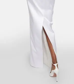 RASARIO Satin Gown