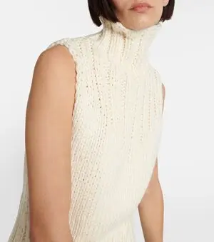 TOTEME Turtleneck Wool Top