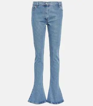 Magda Butrym Slim-fit Flared Jeans - Blue