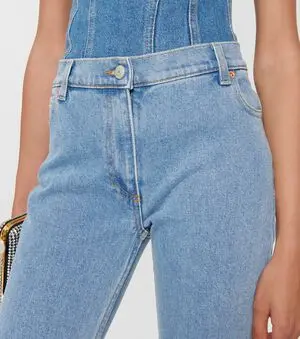Magda Butrym Slim-fit Flared Jeans - Blue