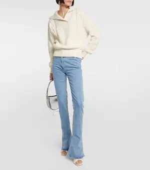 Magda Butrym Slim-fit Flared Jeans - Blue