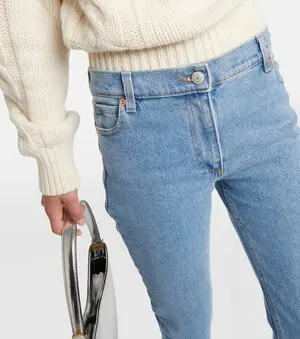 Magda Butrym Slim-fit Flared Jeans - Blue