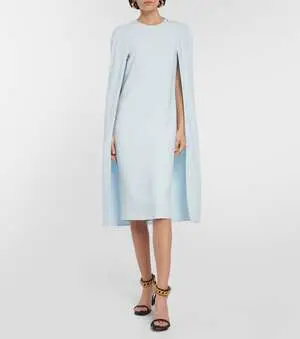Stella McCartney Cape Midi Dress