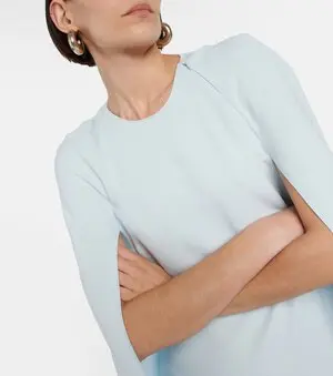 Stella McCartney Cape Midi Dress