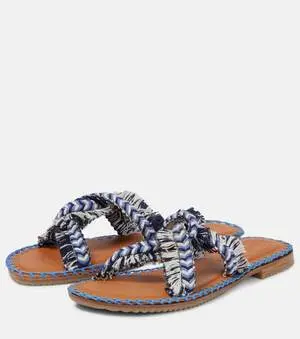 Zimmermann Braided Strap Sandals