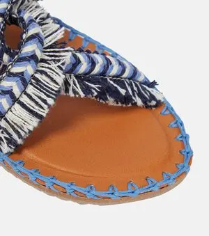 Zimmermann Braided Strap Sandals