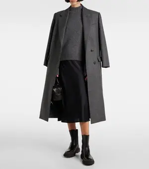 Brunello Cucinelli Midi Skirt - Black