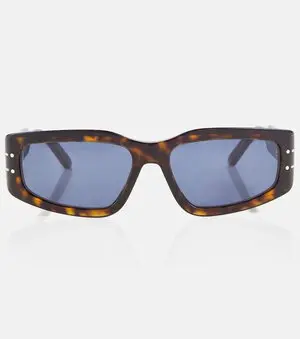 Dior Diorsignature S9u Rectangular Sunglasses - Blue