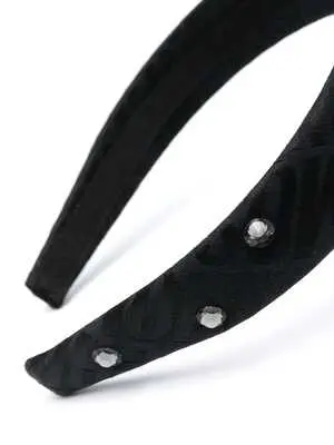 Moschino Embellished Jacquard Headband