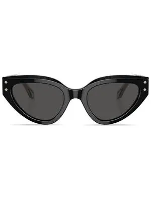 BVLGARI Cat-eye Frame Sunglasses - Black